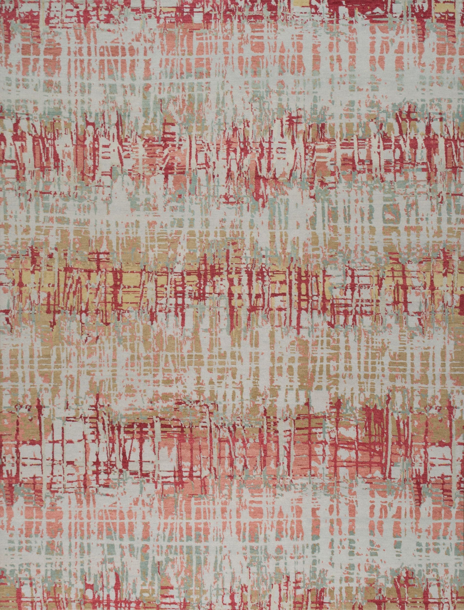 STARK Sevan 100% Wool Hand-Knotted Abstract Rug