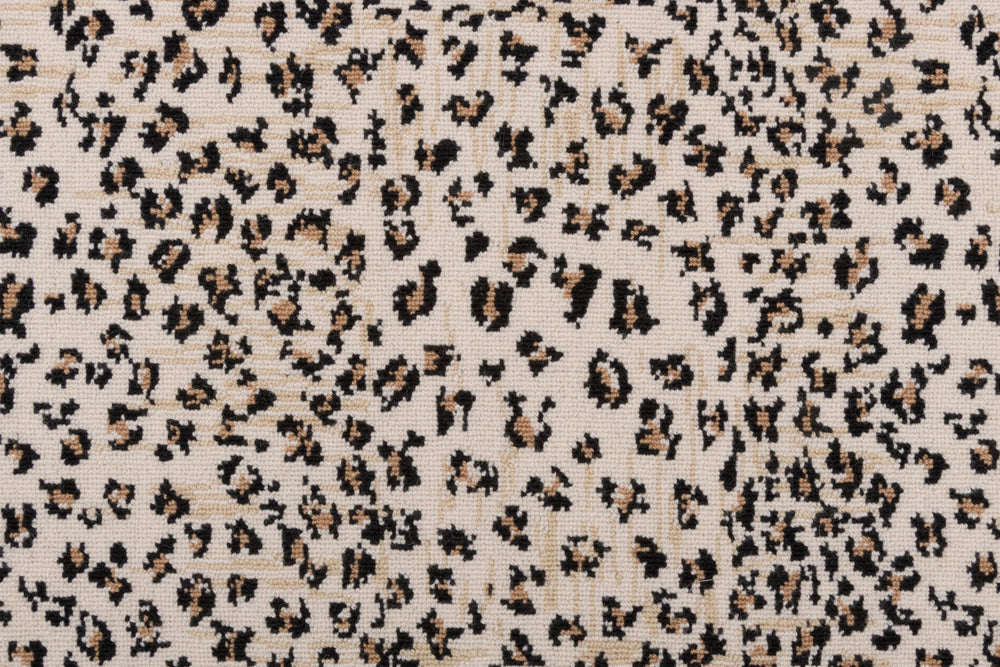 Somali Panther Wool Animal Print Carpet