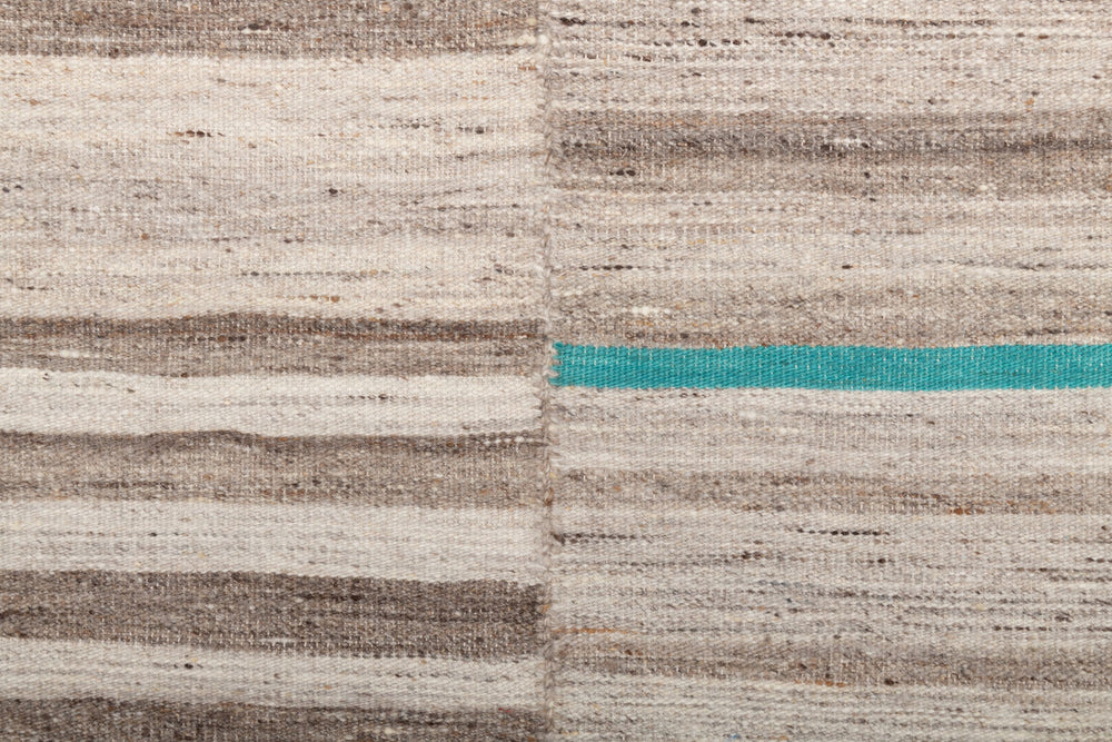 STARK Eira 100% Wool Flatweave Handmade Geometric Rug