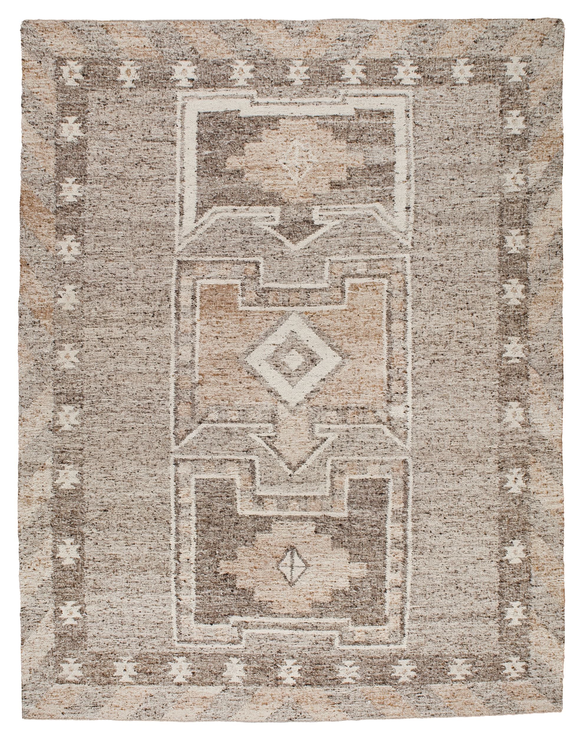 STARK Kalal 100% Wool Handmade Geometric Rug