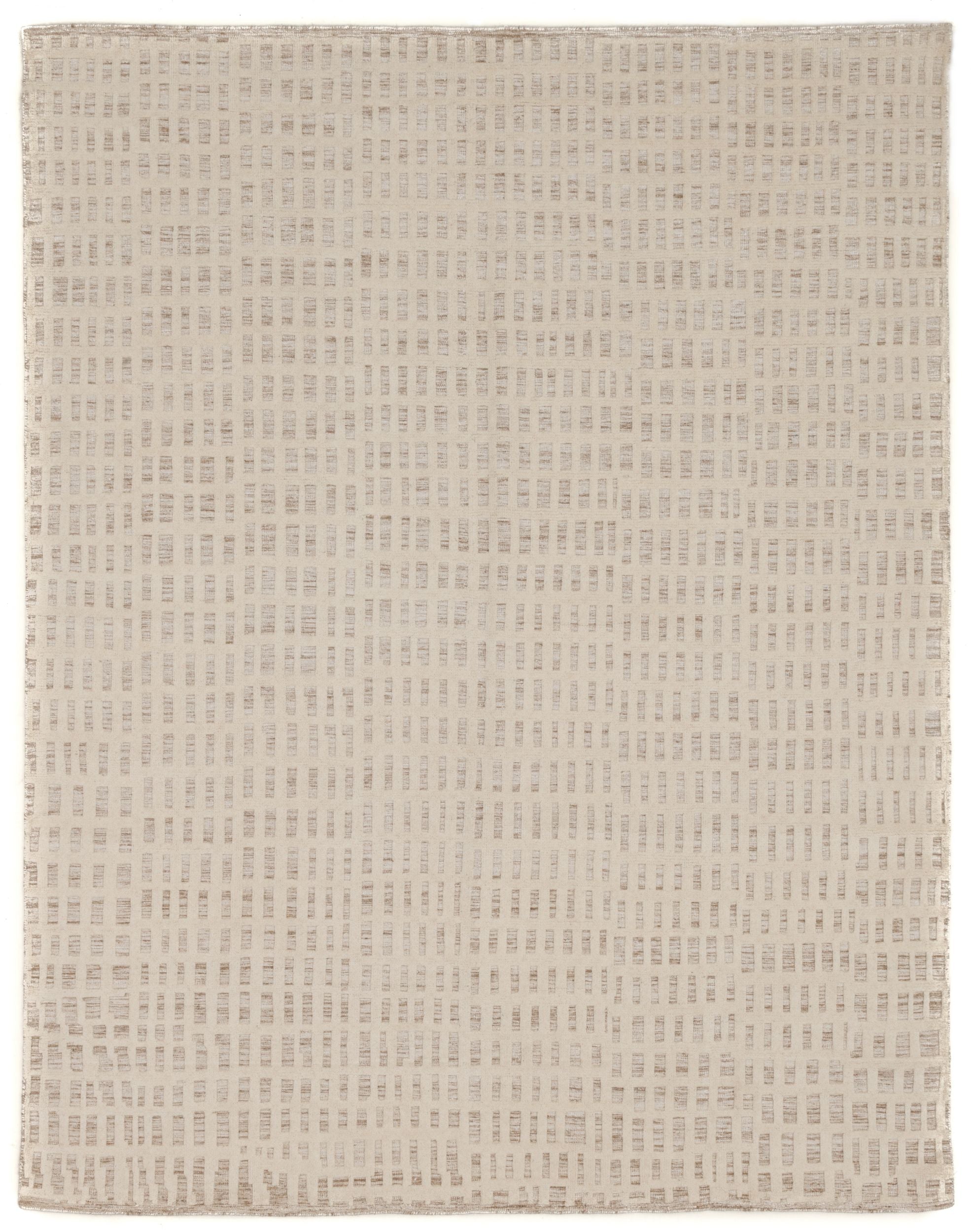 STARK Pello Wool Blend Hand-Knotted Rug with Geometric Design