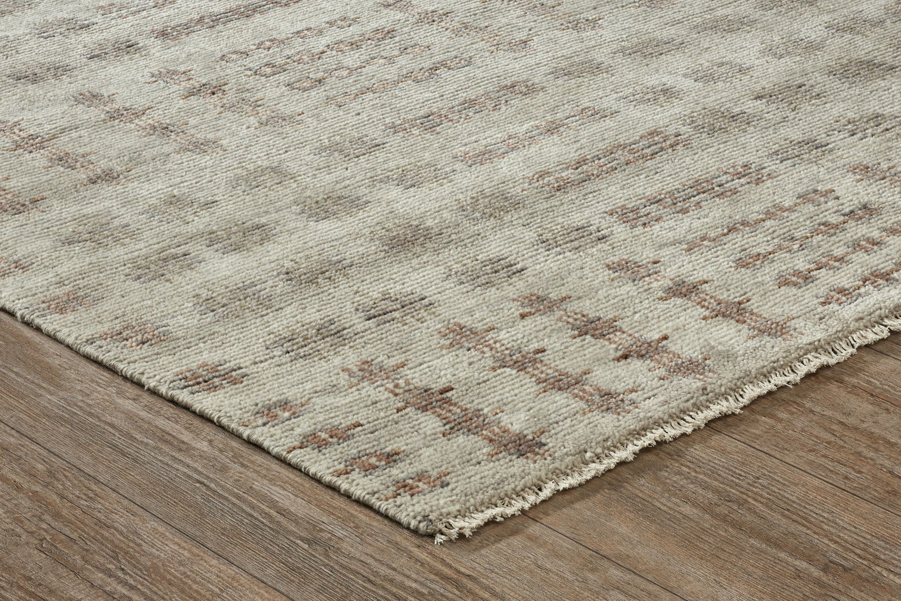 STARK Ramzan Tailored Plaid & Stripes Rug