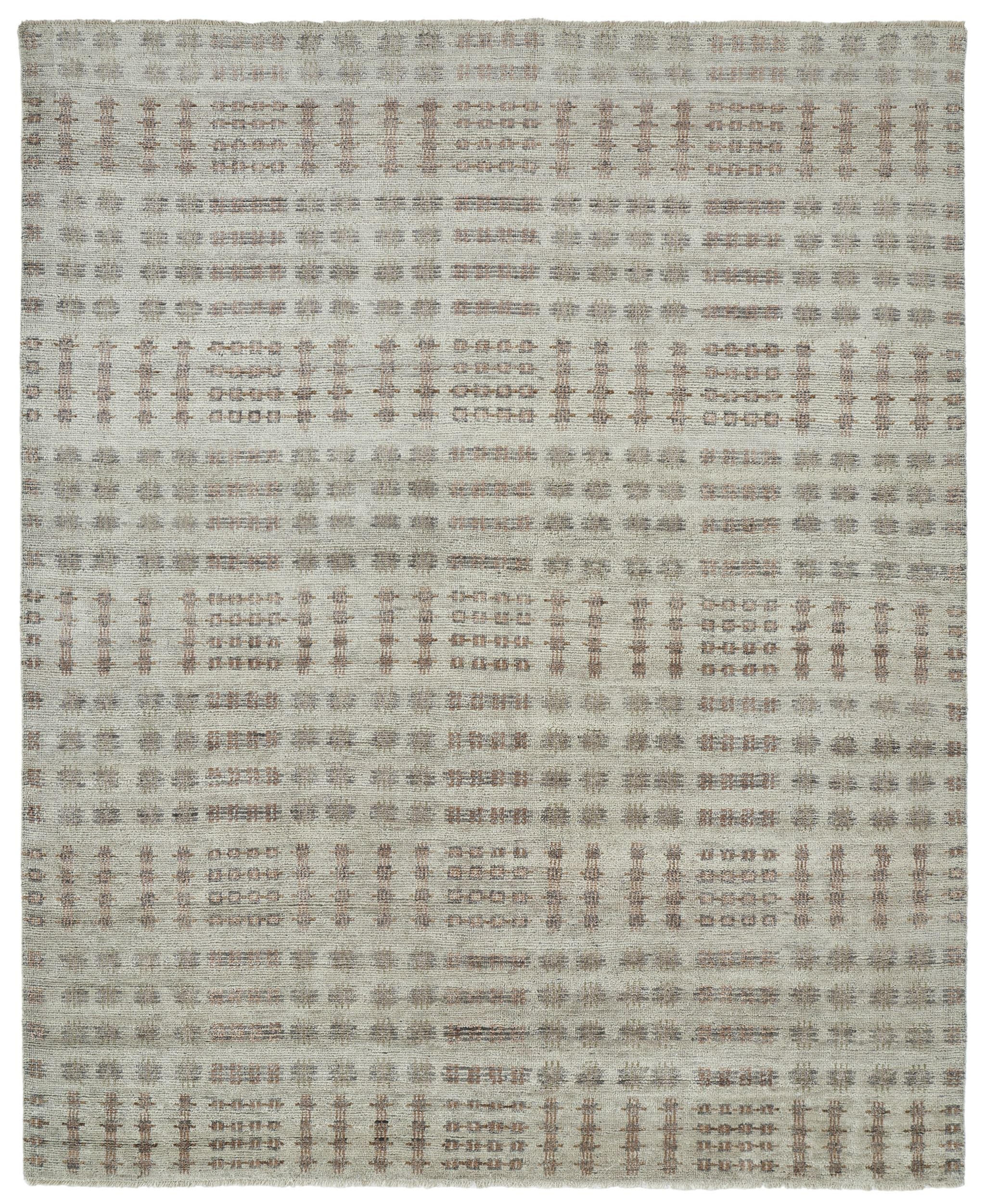 STARK Ramzan Tailored Plaid & Stripes Rug