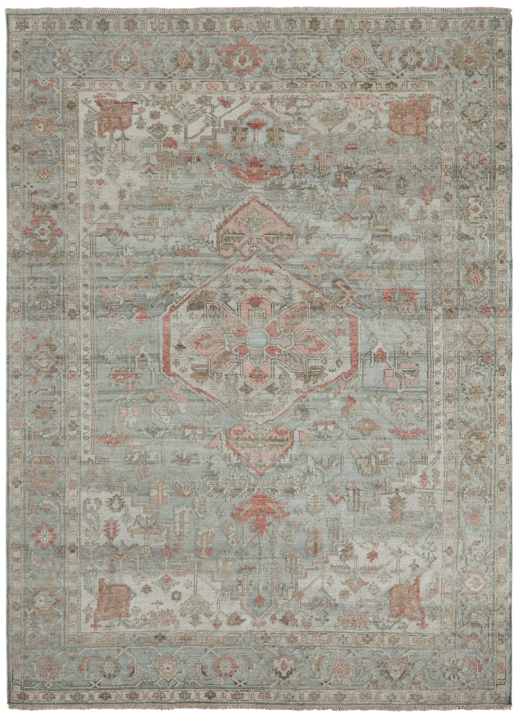 STARK Karasi 100% Wool Hand-Knotted Bohemian Style Rug