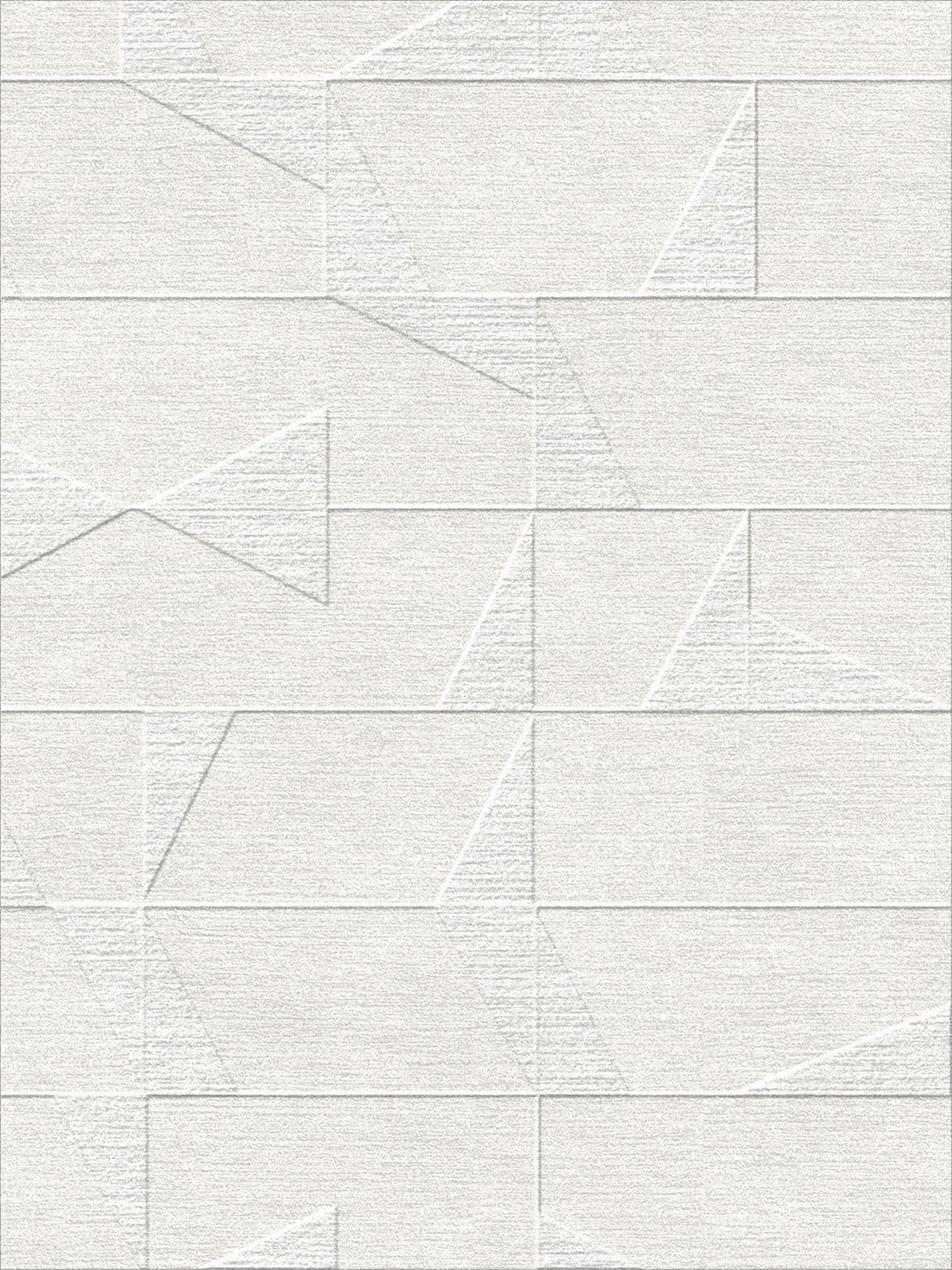 Akello Hand-Knotted 100% Soy Silk Carpet with Geometric Shapes Design