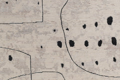 Markita Hand-Knotted 100% Wool Rug with Sophisticated Primitive Design