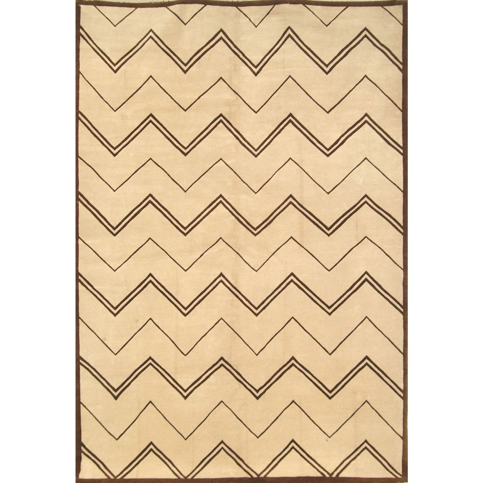 STARK Elk Hand-Knotted Contemporary Rug