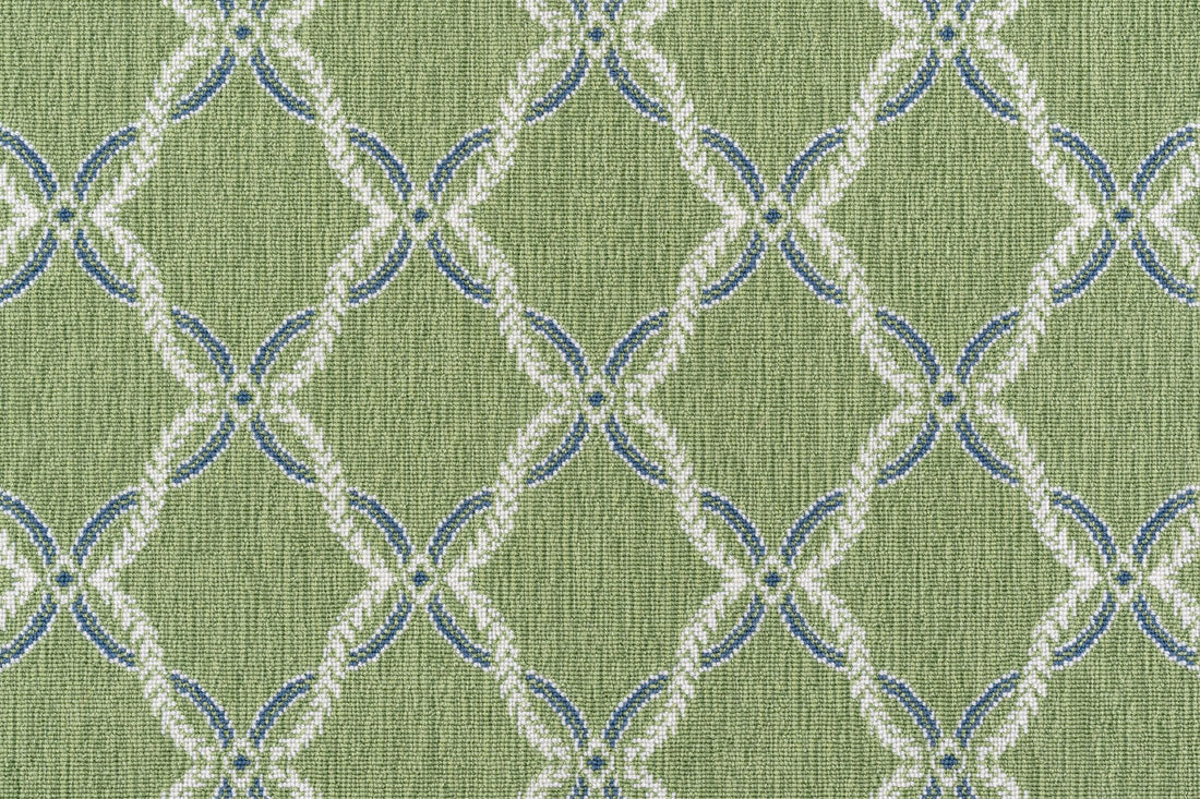 Sylvie French Country Wool Carpet with Floral Foliage Design